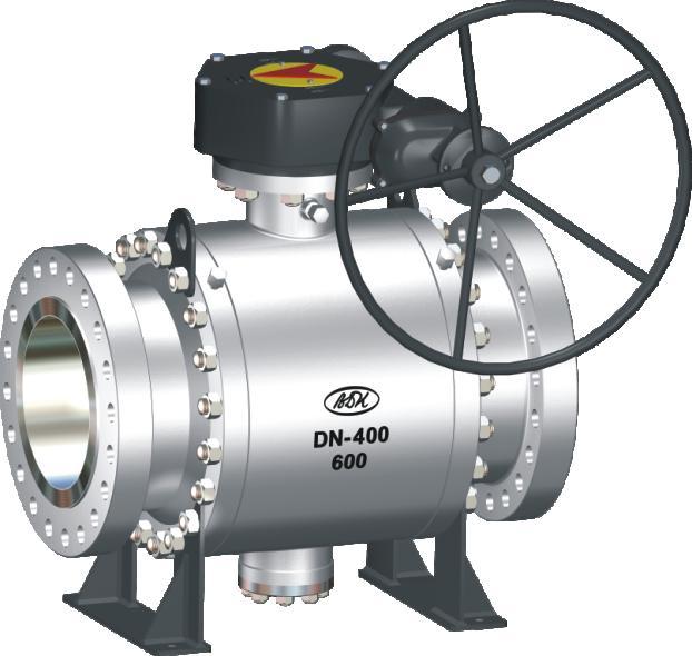 BDK™ Trunnion Mounted Ball Valve: 3 Piece