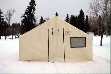 Insulated Canvas Tent