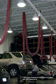 OVERHEAD SYSTEMS - VEHICLE EXHAUST REMOVAL