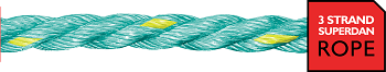 Superdan 3 Strand Rope